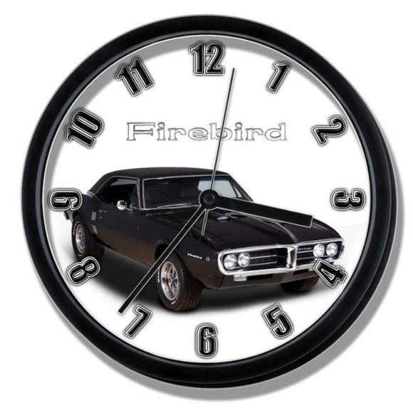 Clock | Wall Decor | 967 Pontiac Firebird Black Clock New | Poshmark